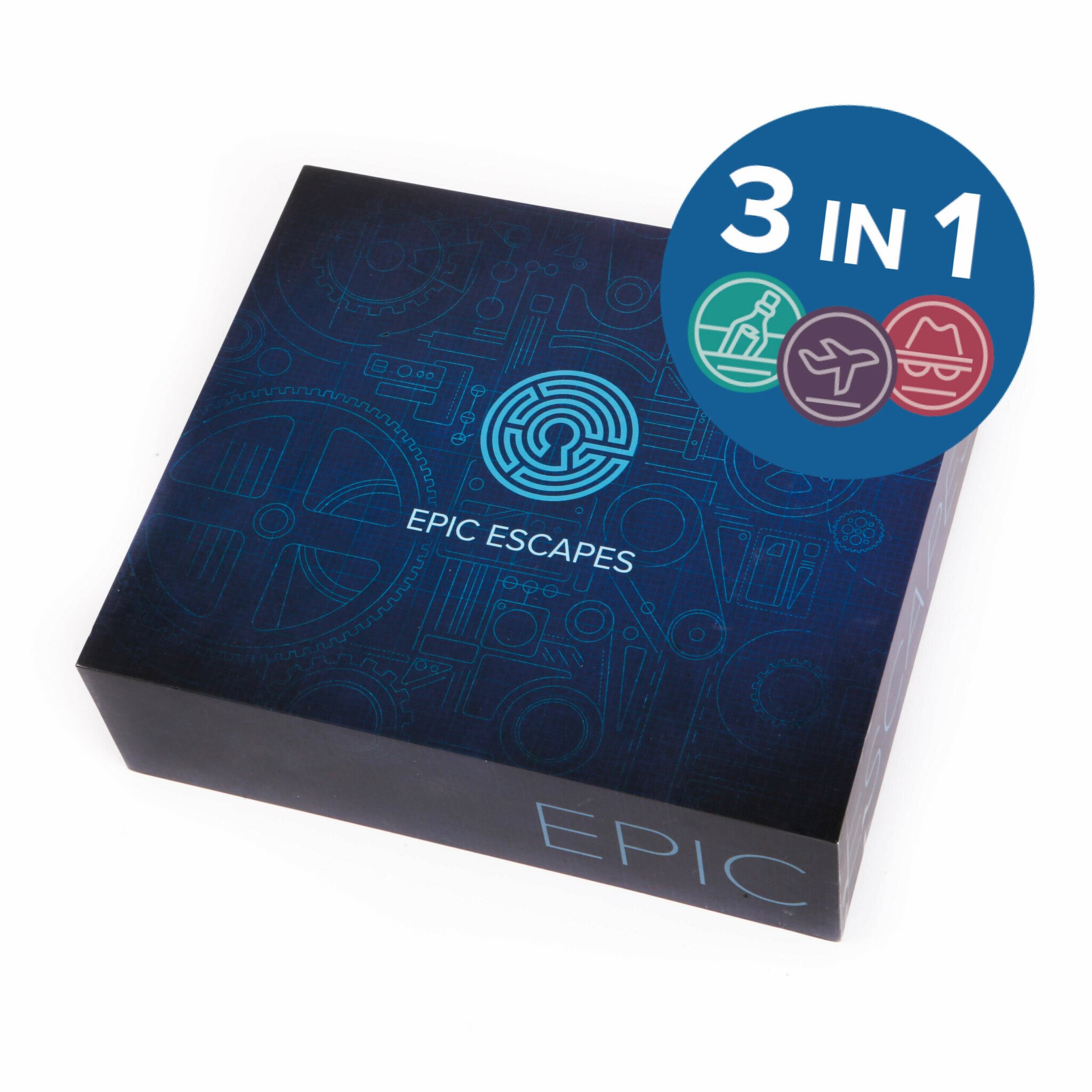 Escape Room In A Box (3 Rooms in 1 Box) | Epic Escapes