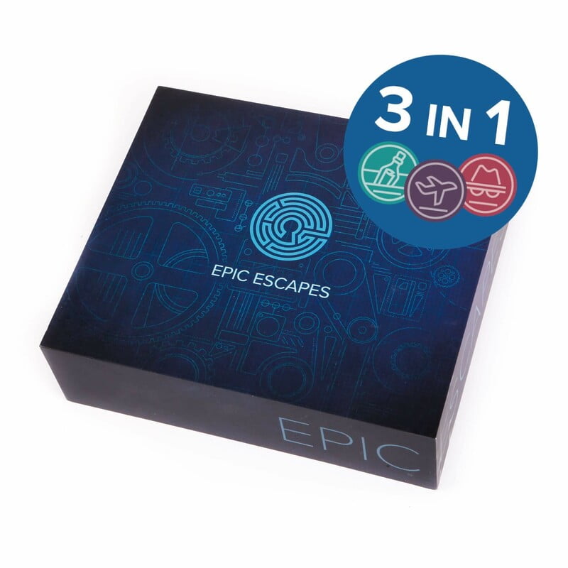 Escape Room In A Box (3 Game Bundle) | Epic Escapes