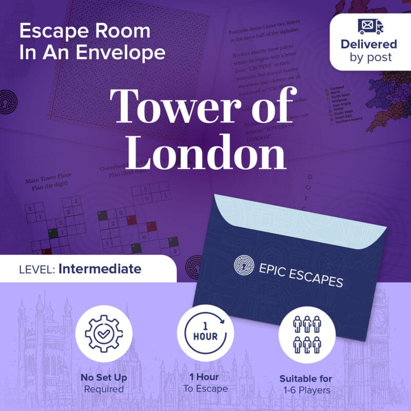 Escape Room In An Envelope | Tower of London - Epic Escapes